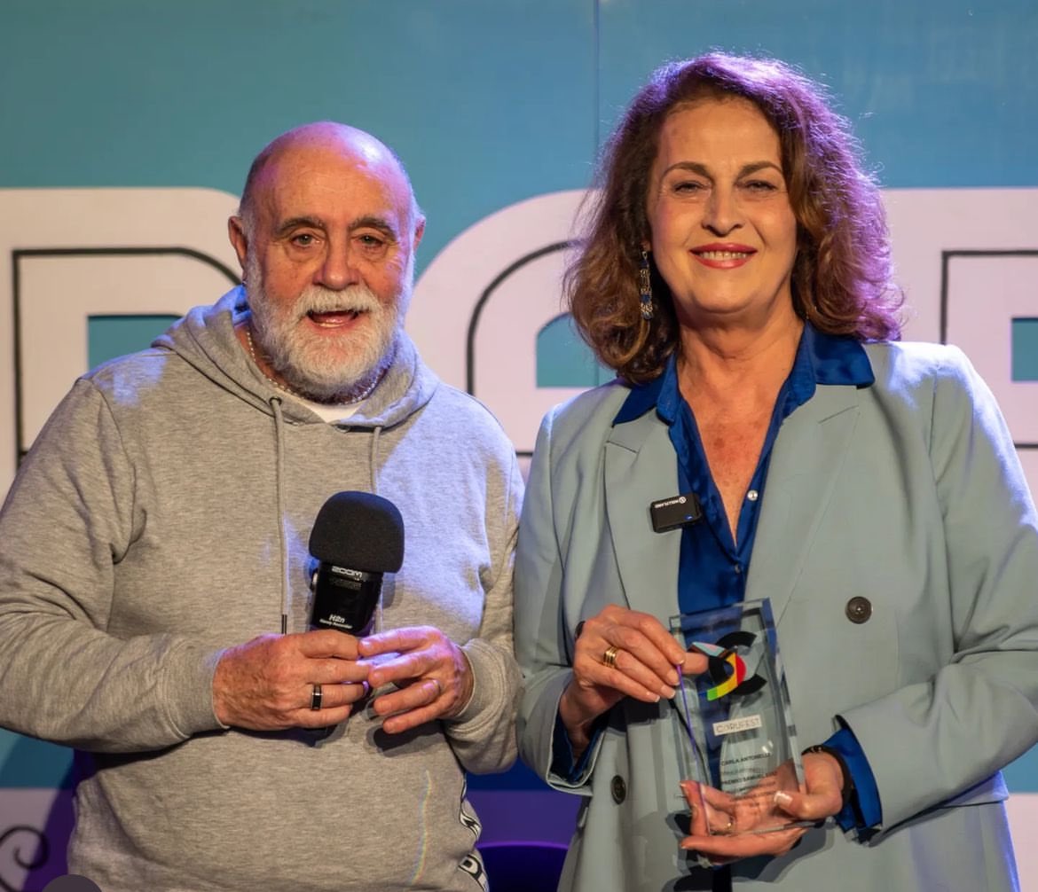 Carla Antonelli recibe en A Coruña el premio Samuel Liz al compromiso ...